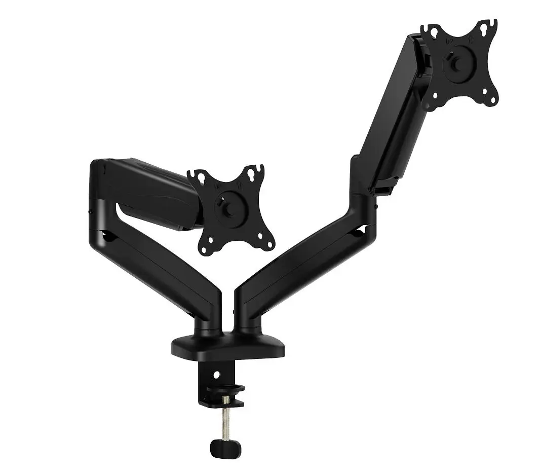 Heavy Duty Double Arm LCD Stand Swivel Bracket Monitor Arm for 13 32 ...