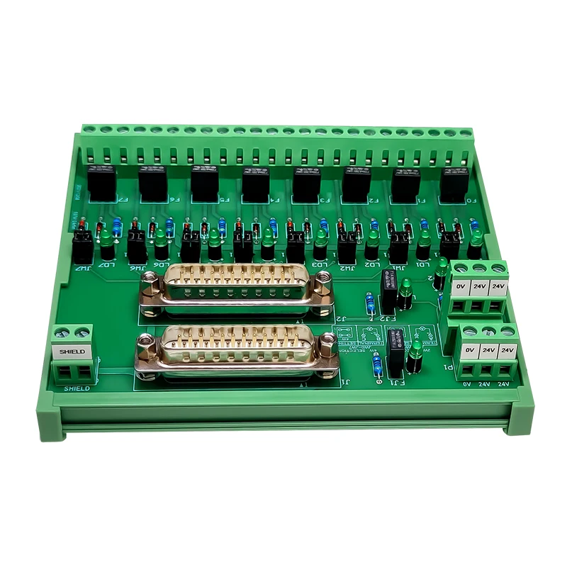 8 Channel 24vdc Output Terminal Block. - Buy Terminal Block,Output ...
