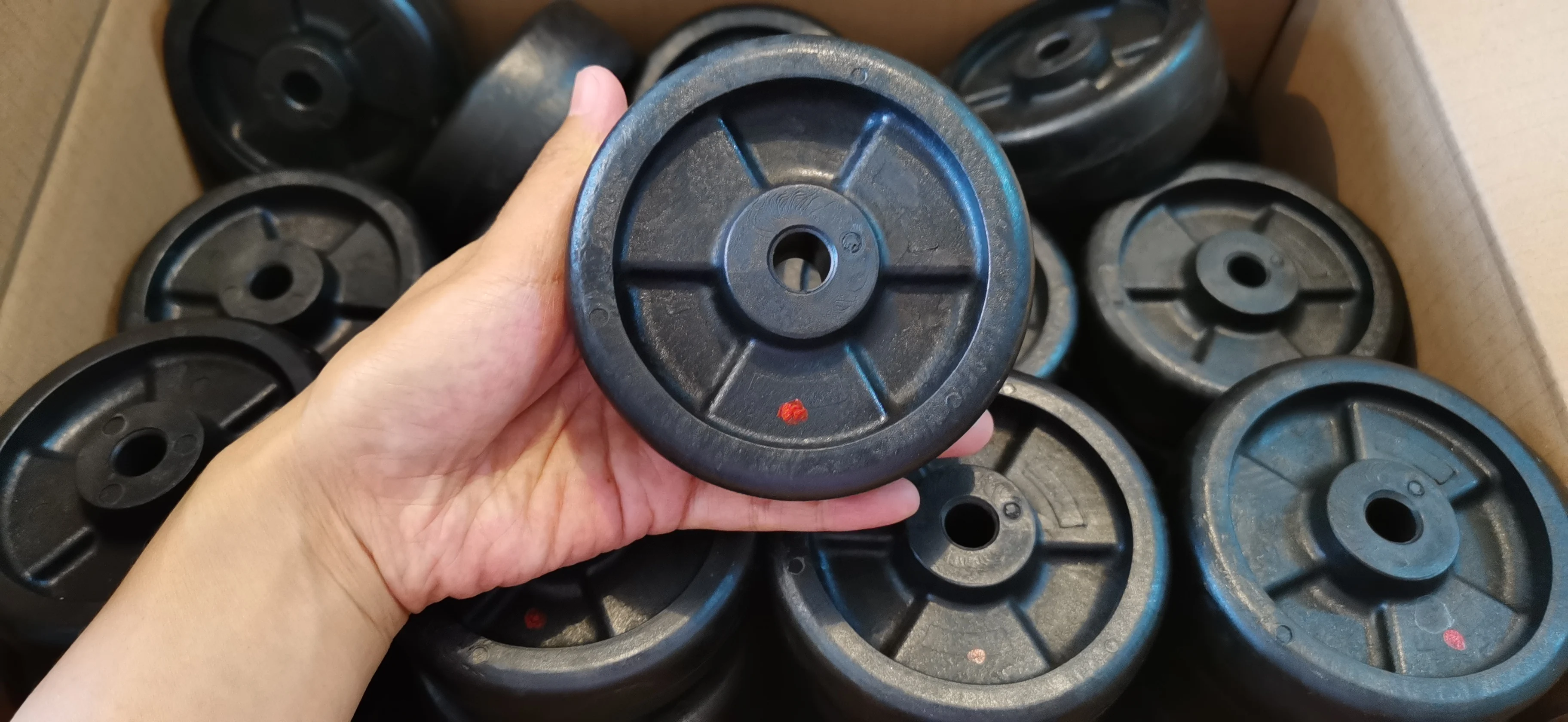 3 4 5 Inch Heavy Duty Trolley Castor High Temperature Nylon Baking Oven ...