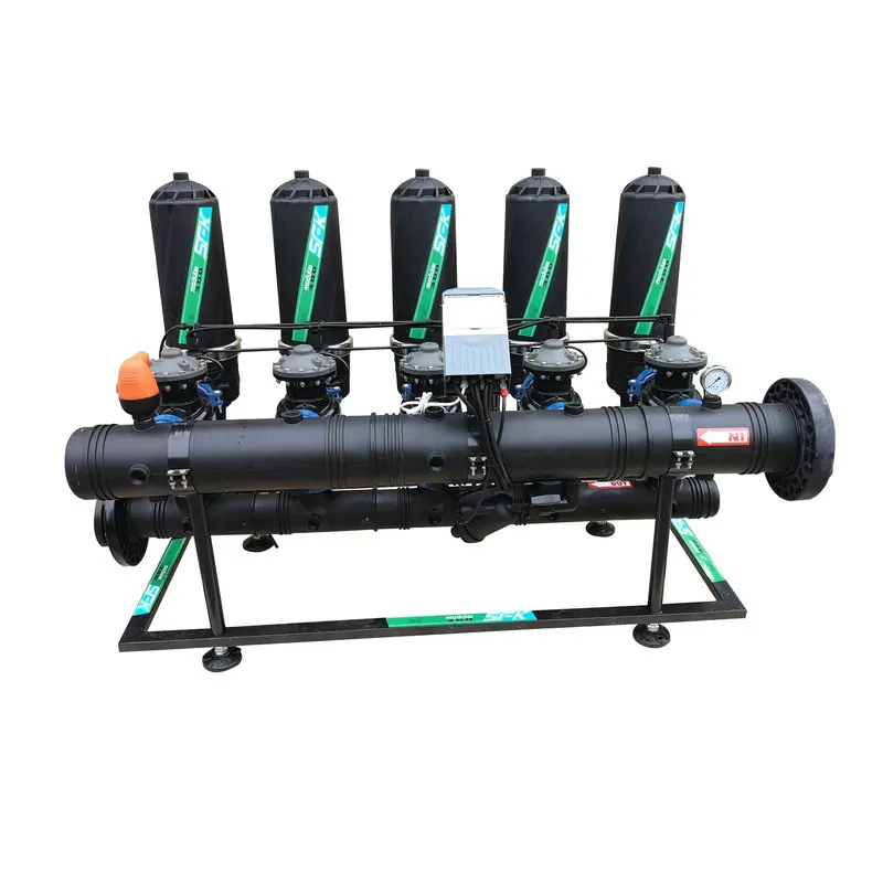 Industrial Water 3 Stage Water Filtration System Drip Irrigation ...