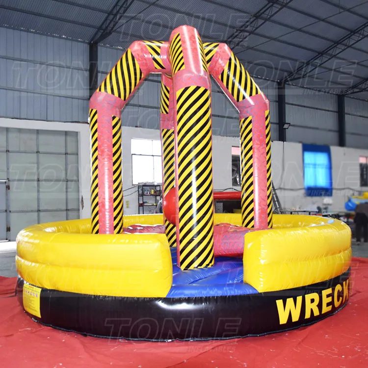 Interactive Inflatable Wrecking Ball - Demolition Fun