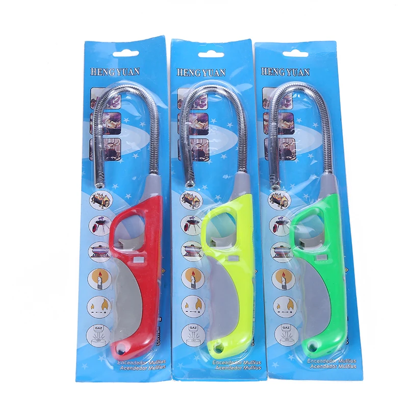 Plastic Custom Torches Butane Bbq Torch Flexible Tube Piezo Kitchen ...