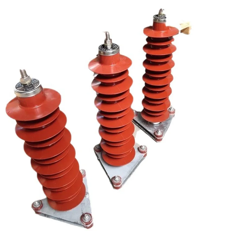 High Voltage Composite Lightning Arrester 10kv Yilerck