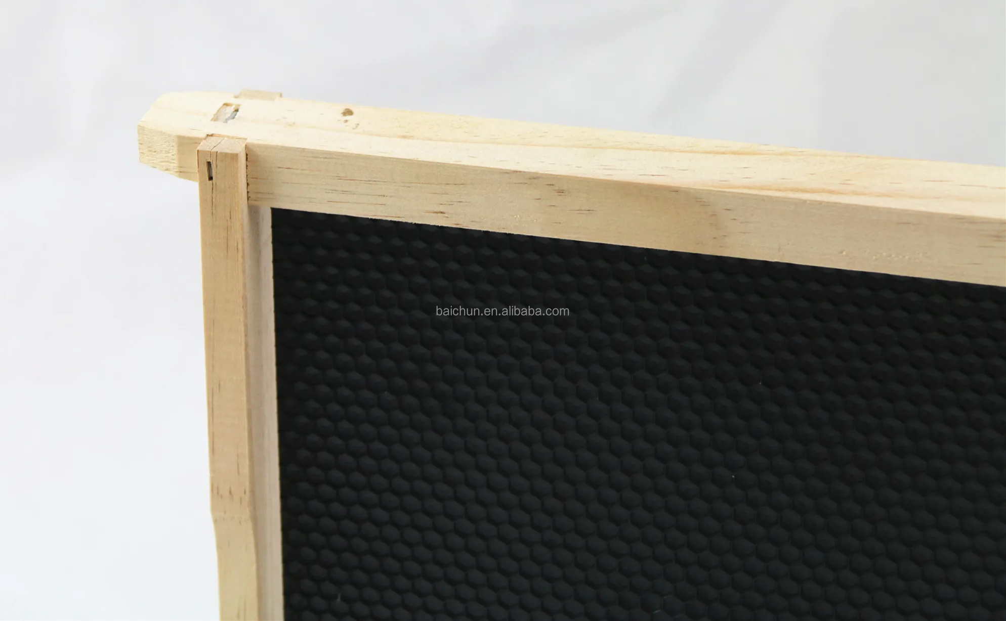 Unassembled Langstroth Deep Bee Frame with Plastic Foundation Sheet ...