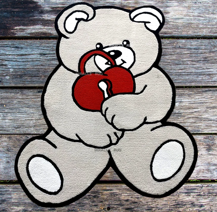 Custom Rug Modern Cd Pattern Hand Tufted 3d Customized Logo Rug Custom ...