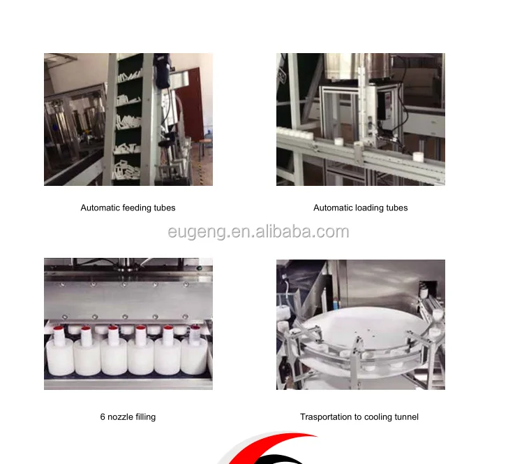 6 Nozzles Automatic Deodorant Stick Filling Machine Deodorant Stick ...