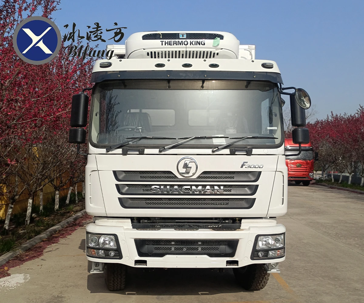 High Quality Shacman Thermo King Unit 8x4 Cold Refrigerator Truck Free ...