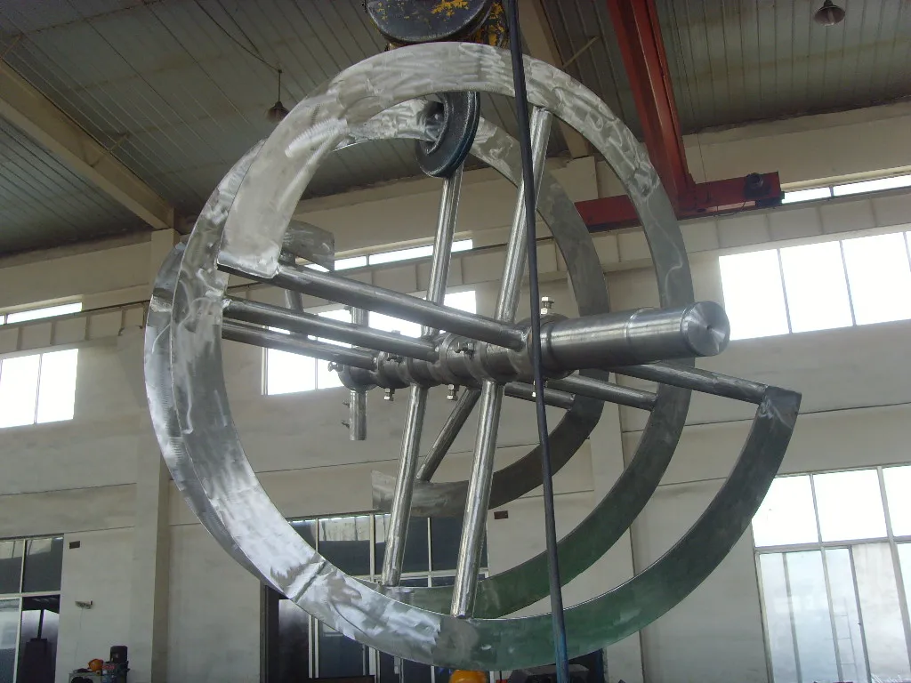 Stainless Steel Double Helical Ribbon Impeller - HXCHEM