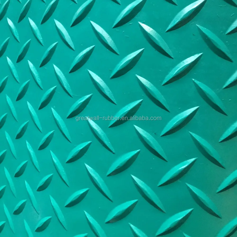 Heavy Duty Willow Rubber Sheet Leaf Pattern Rubber Mat One 1 Bar ...