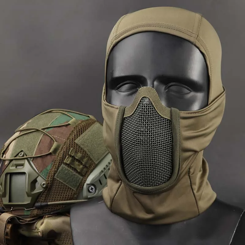 Outdoor Headgear Cs Style Face Cover Protection Tactical Protective ...