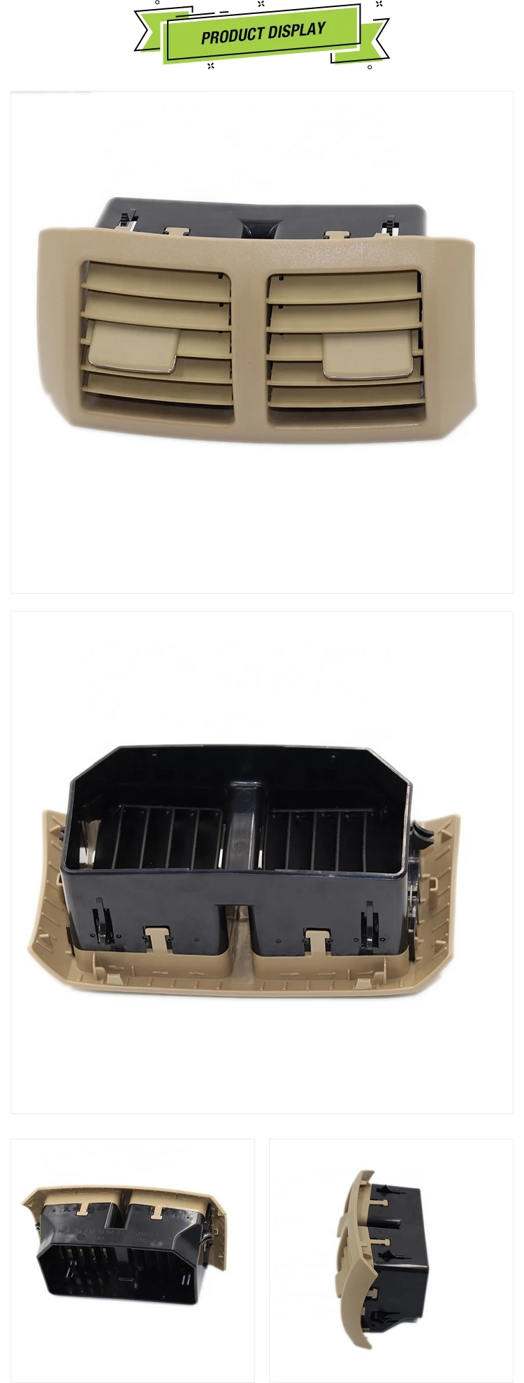 Console Air Grille Dash Ac Air Conditioning Parts Vent For Mercedes ...