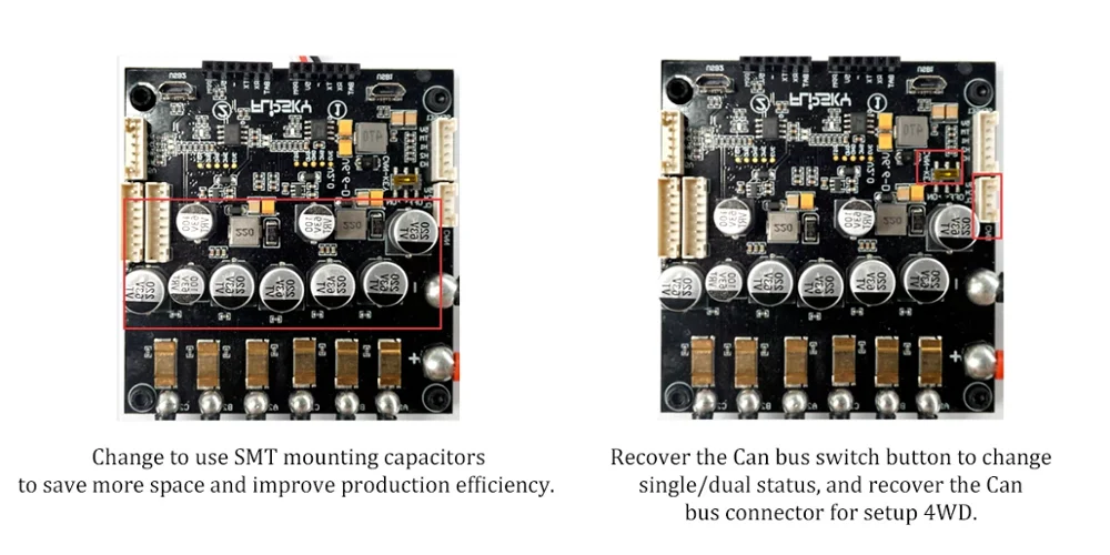 Flipsky 200A Dual VESC Based FSESC 6.6 Mini Size for DIY E-boards