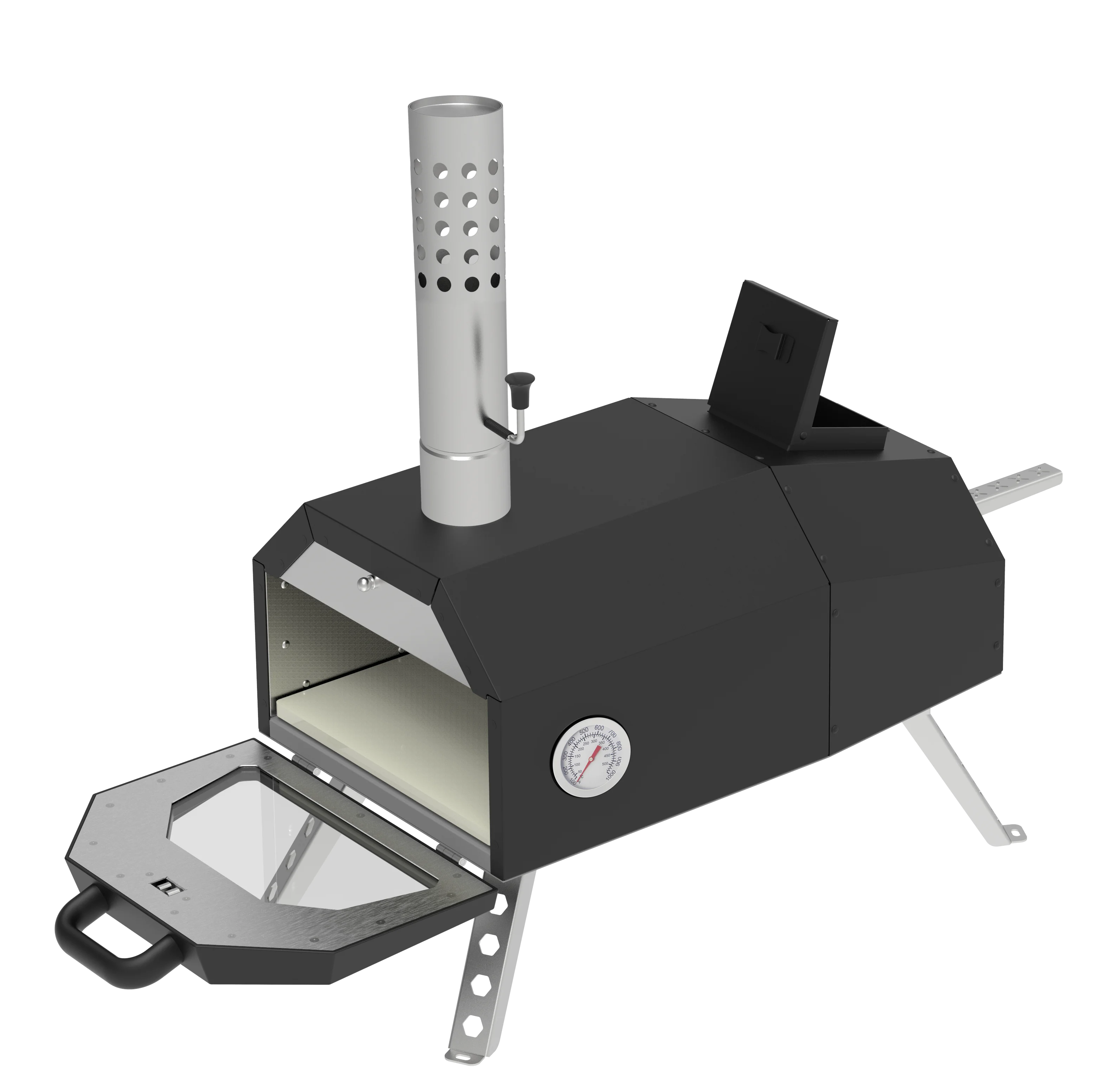 Outdoor Portable Multi-purpose Pizza Oven , Multi-size Outdoor Pizza ...