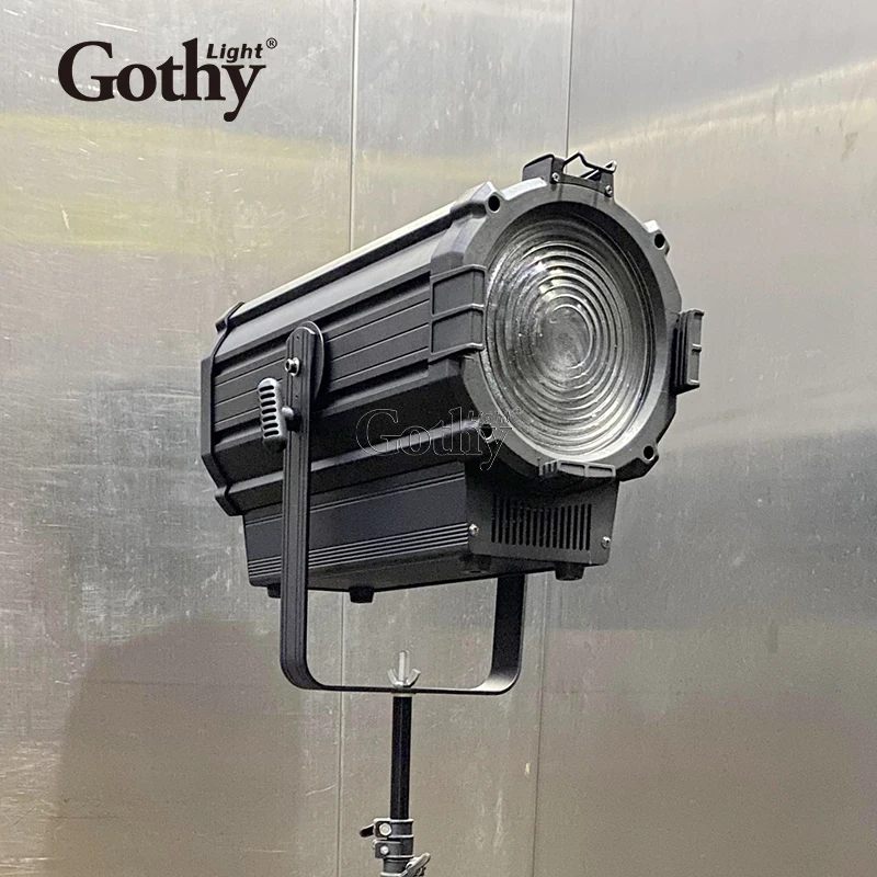 Dmx 400w Rgbwa Fresnel Led Stage Light With Electrical Zoom For Studio ...
