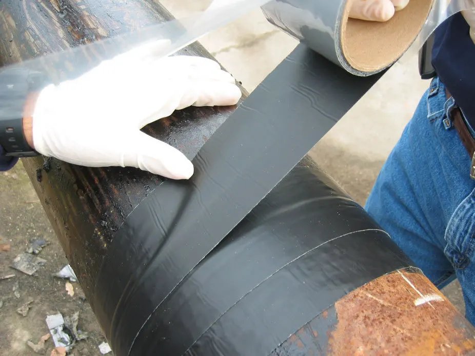 0.5mm Thickness Wrapping Materials For Underground Pipes(pipe Wrap Tape) For Pipeline - Buy ...