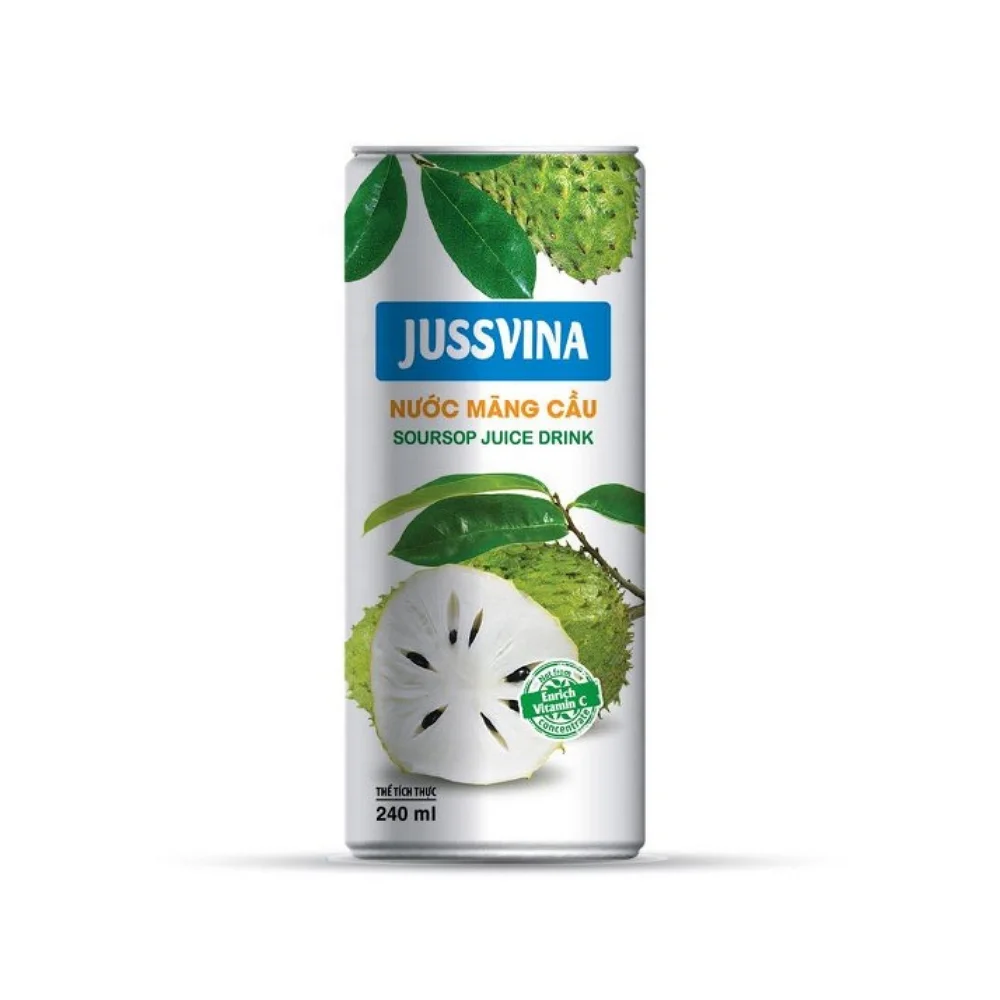 Natural Fruit Juice Soursop Juice Jussvina Best Drink From Vietnam ...