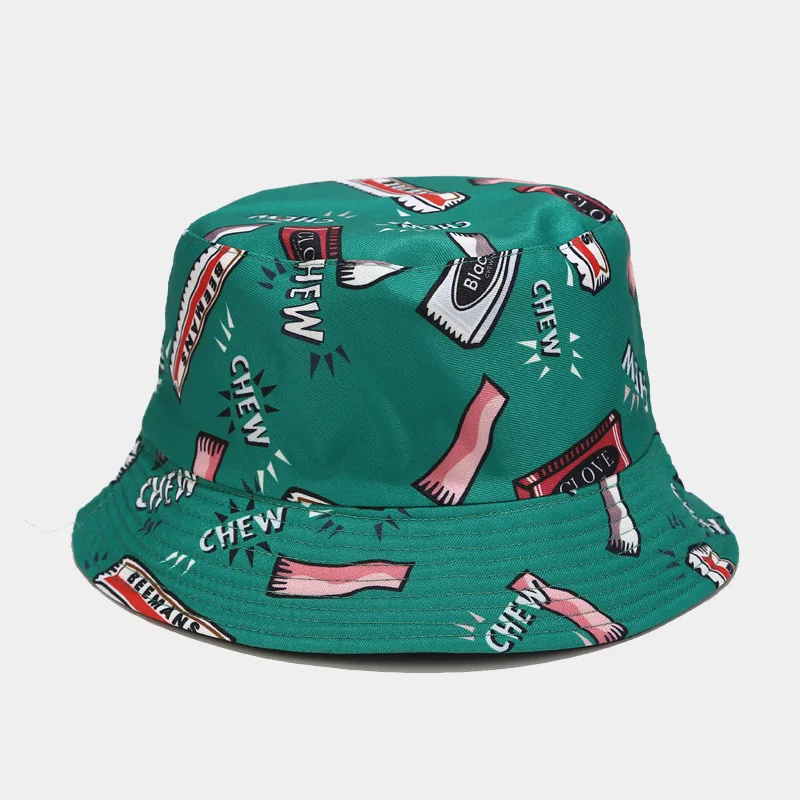 2023 New Summer Solid Color Blank Bucket Hat Cap Wide Brim Sun Boonie
