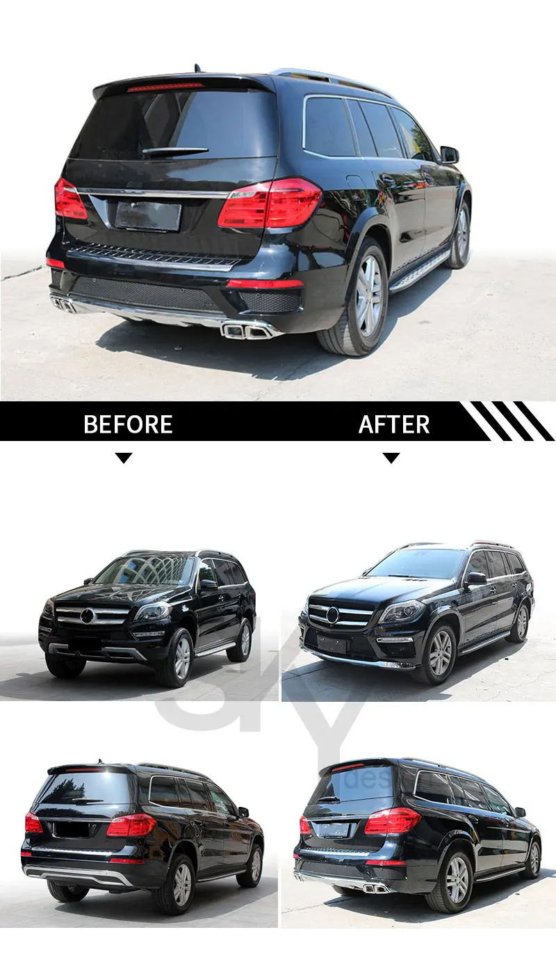 Shop Our Hot Sell Car Bumper GL63 AMG Body Kit for Mercedes GL Class X166