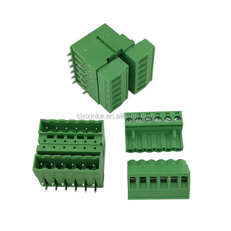 Double Row Pluggable PCB Terminal Block - 5.08mm Pitch