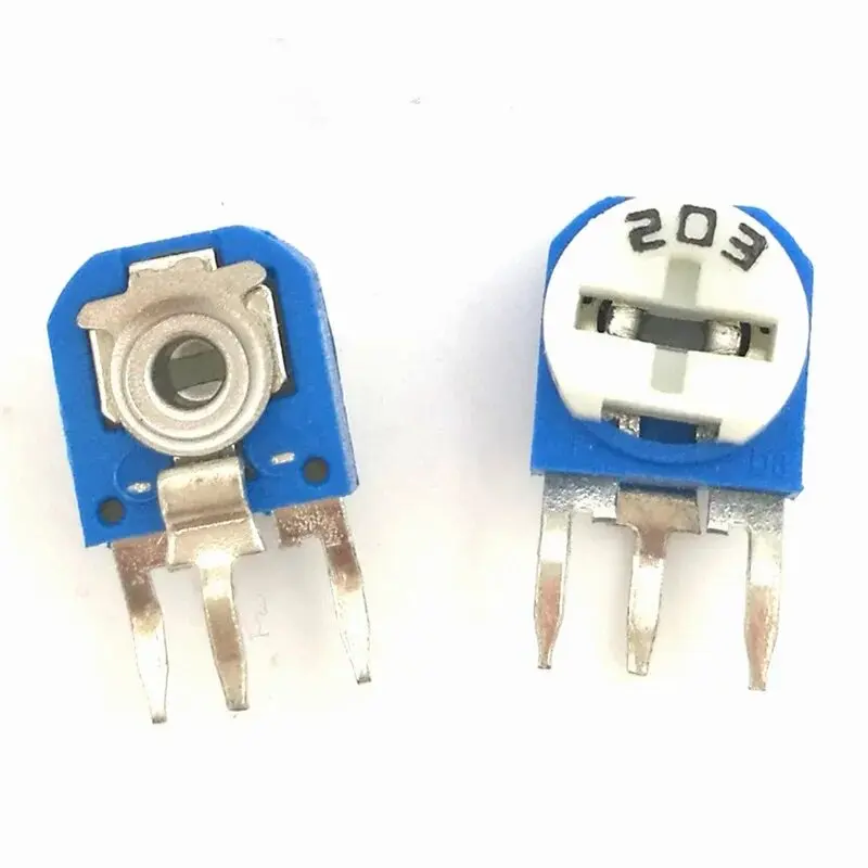 Rm063 1k 5k 10k 20k 50k 100k 500k 1m Ohm Trimpot Trimmer Potentiometer ...