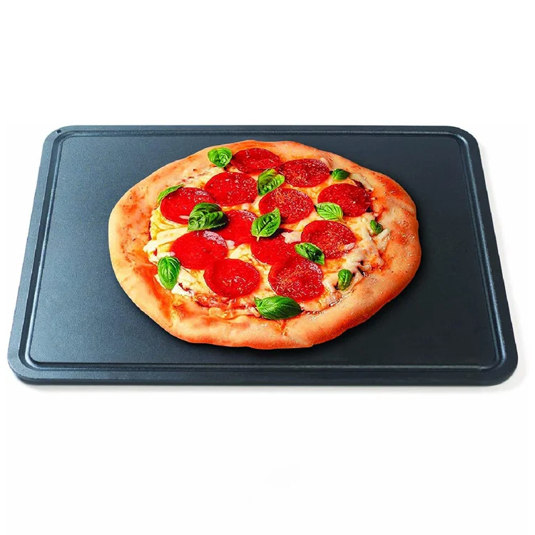 Customized Size Unbreakable Carbon Steel Pizza Steel Baking Plate - Buy ...