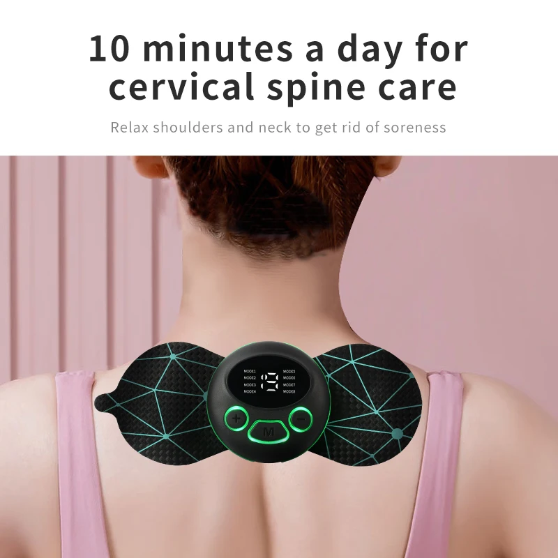 Mini Wireless Ems Tens Unit Menstrual Pain Relief Device Neck Massager ...