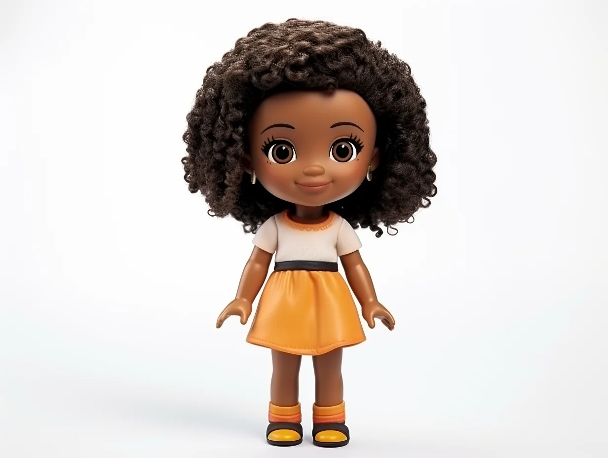 Custom Big Head Articulated Plastic Toy Dolls - Educational