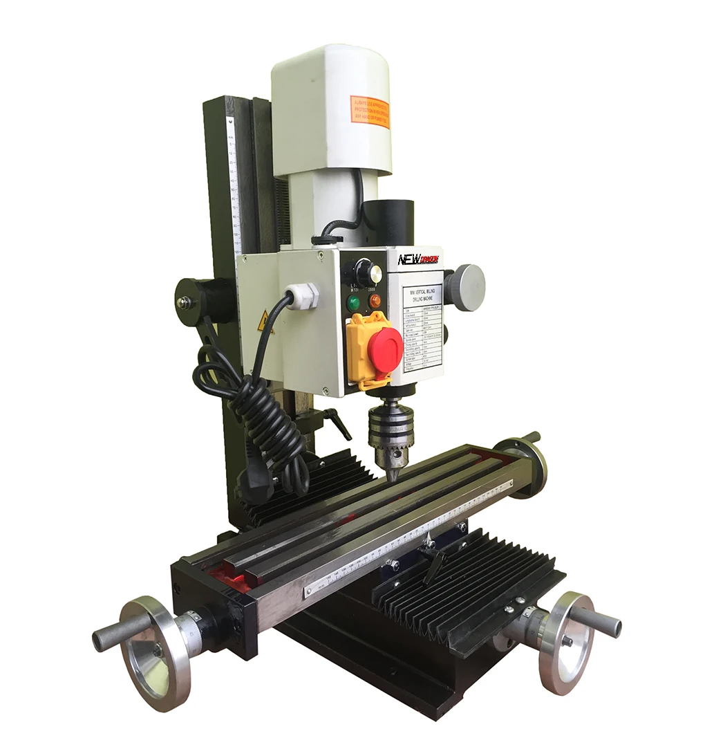 Mini Variable Speed Milling Machine 16mm Drilling Capacity Xj9512 Mini ...