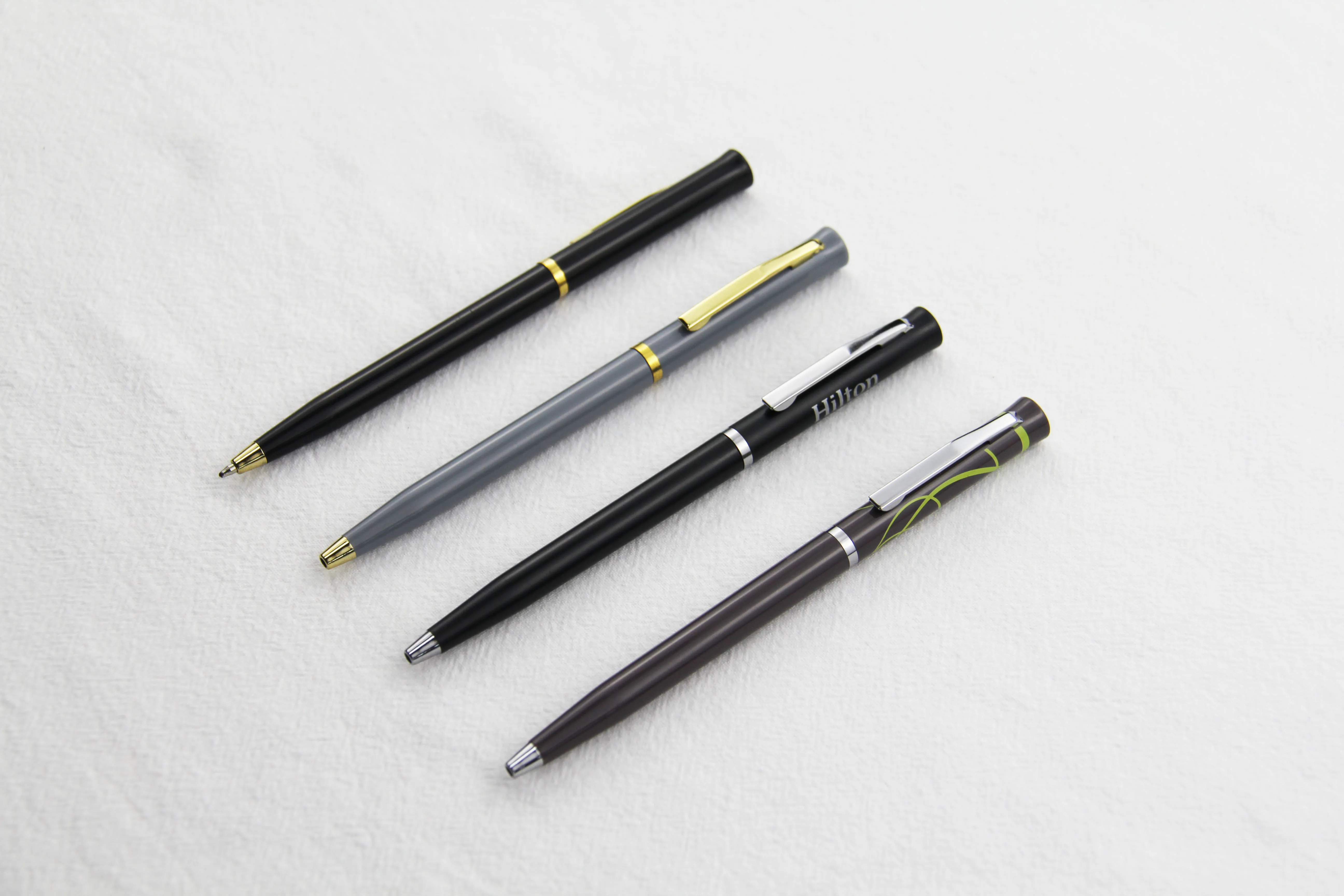 Customized Hilton Hotel Plastic Twist Ball Point Pen - Buy Plastic Pen ...