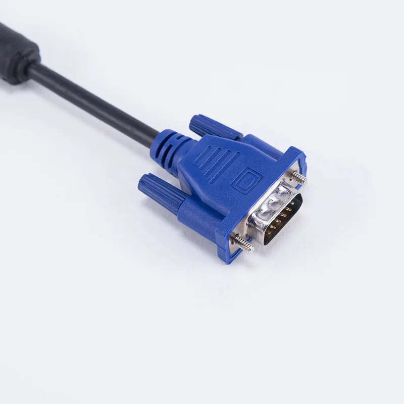 VGA Cable Male to Male Copper Conductor 15-Pin PVC Jacket 1080P ...