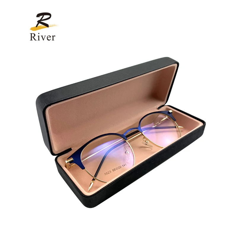 High Quality Luxury Glasses Case Hard Metal Case For Eyeglasses Eyewear ...