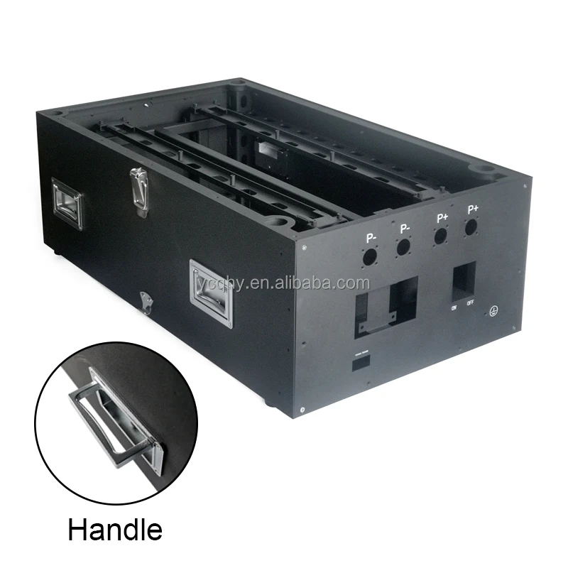 16s Battery Case 16s 48V LiFePO4 Battery Box - DIY Metal Box for 280Ah ...