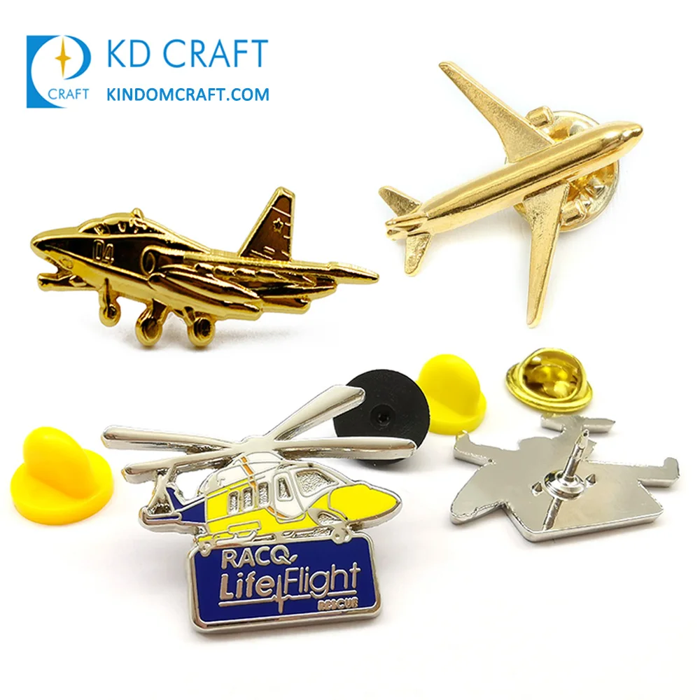 Badge Maker Custom Metal Brass Embossed 3d Enamel Gold Plating Security ...