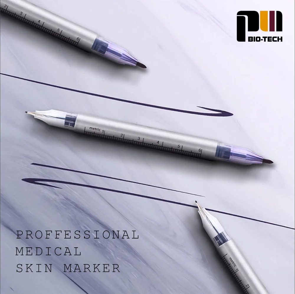 OEM Medical Use Sterilized Double Heads Non-Toxic Gentian Ink Surgical ...