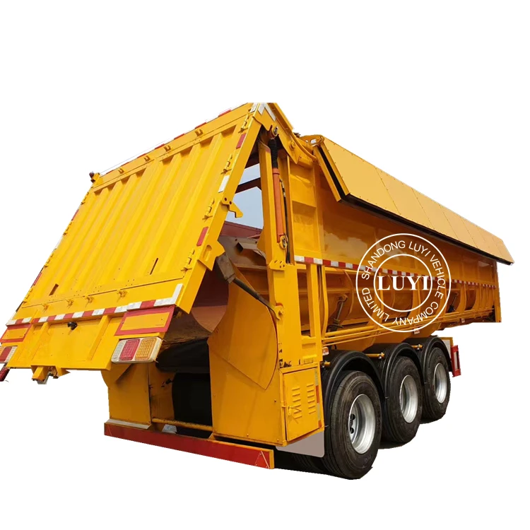 Luyi Walking Floor Semi Trailer - Belt Conveyor Truck for Sale