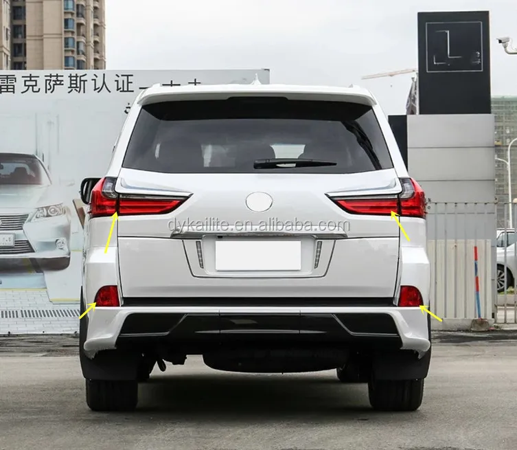 Car Accessories Led Tail Light For 2016-2019 Lexus Lx Lx570 Rear Lamp ...