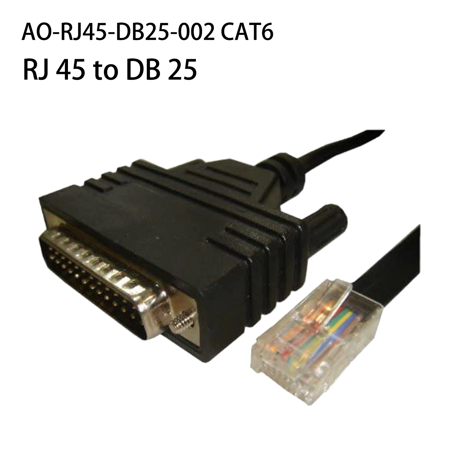 Db25 To Rj45 Modem Console Cable 72-3663-01 New Compatible Ethernet Lan ...