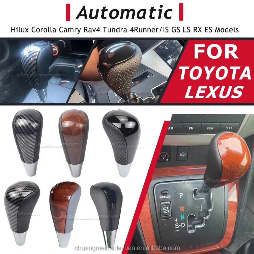 Car Shift Lever Knob Gear Shift Knob Lever Shifter for Toyota Prado ...
