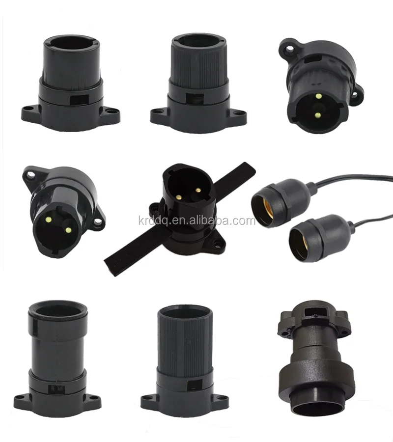 E17 Porcelain Lamp Holder E14 Ceramic Lamp Socket E10 E12 Bulb Holder ...