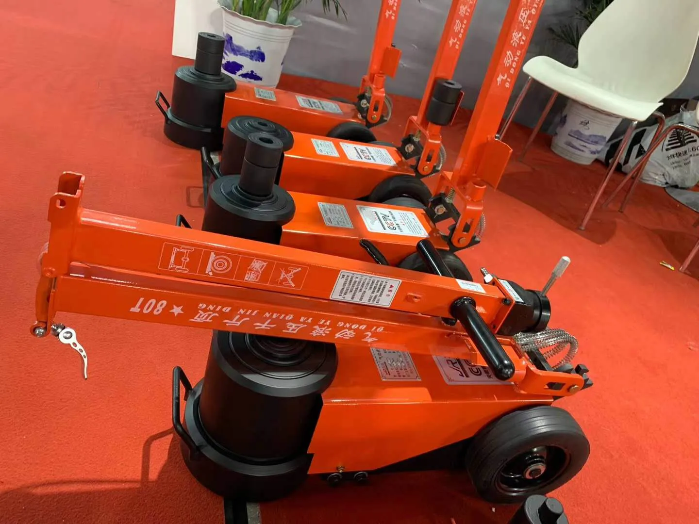 80 Ton Air Hydraulic Jack / Air Lifting Jack With Good Price - Buy Air ...