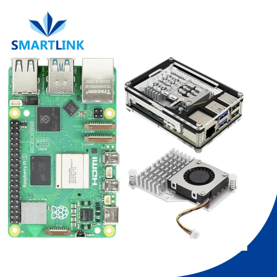 2GB 4GB 8GB Raspberry Pi 5 Basic Kit Including Raspberry Pi 5 Board ...