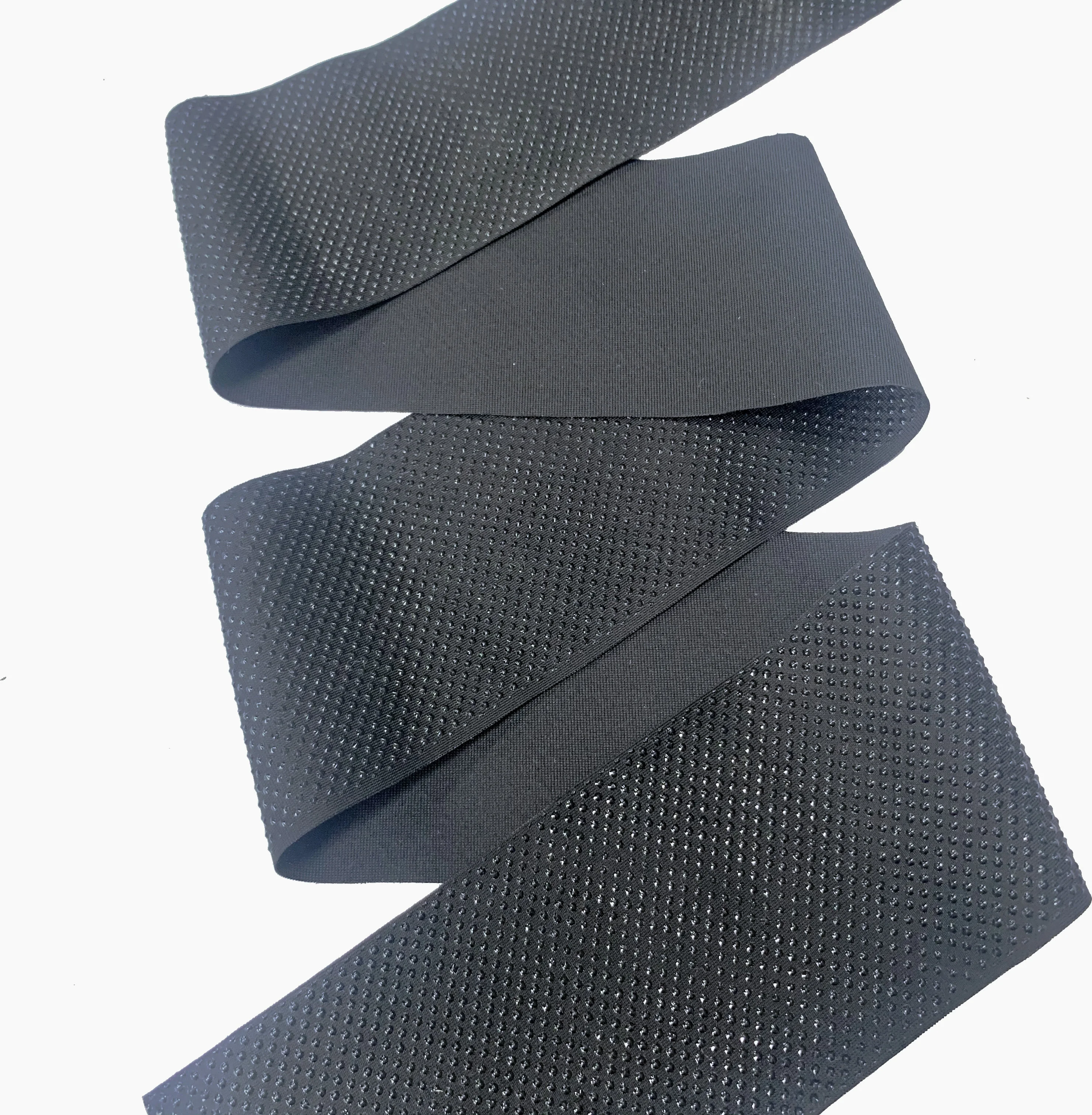 Elastic Band Silicone Backed Gripper Elastic Webbing Dots Non-slip ...