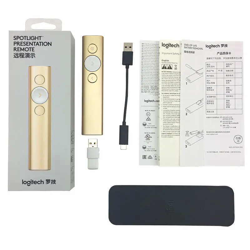 Logitech Spotlight - Wireless PPT Remote for Presentations