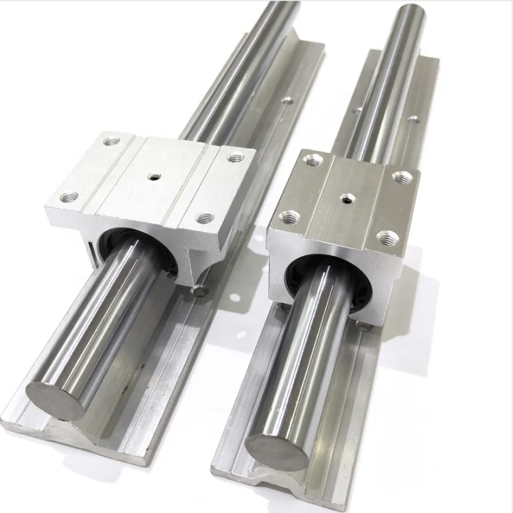 HENTO Low Price Round Aluminum Linear Guideway Rail SBR20