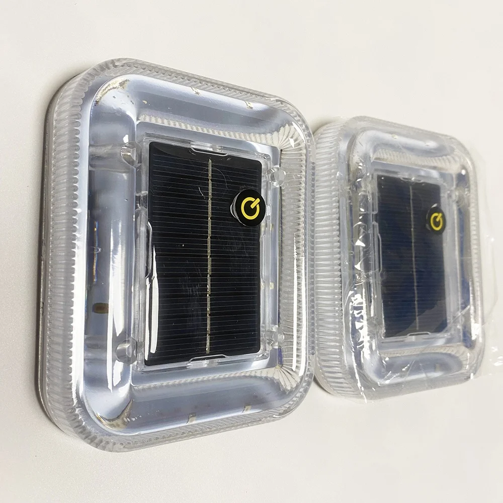 Truck Car Led Solar Powered Warning Lights Magnetic Wireless Waterproof ...