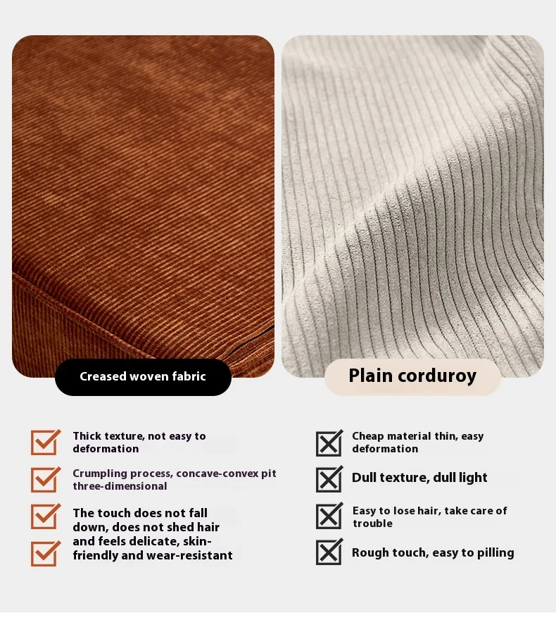 Antique Modular Vintage Bean Curd Block Fabric Sofa Modern Foldable ...