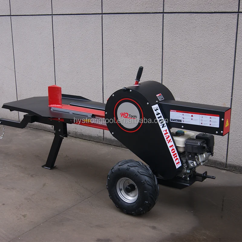 Hy34t-gl Electric Kinetic Log Splitter With 22 26 30 40 Ton Can Choose ...