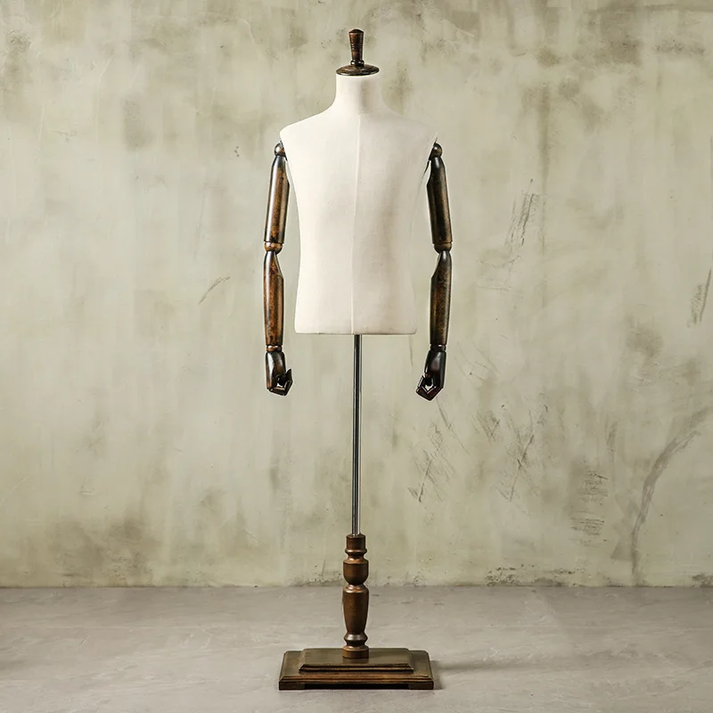 Clothing Store Suit Mannequin Window Mannequin Half Model Hanger ...
