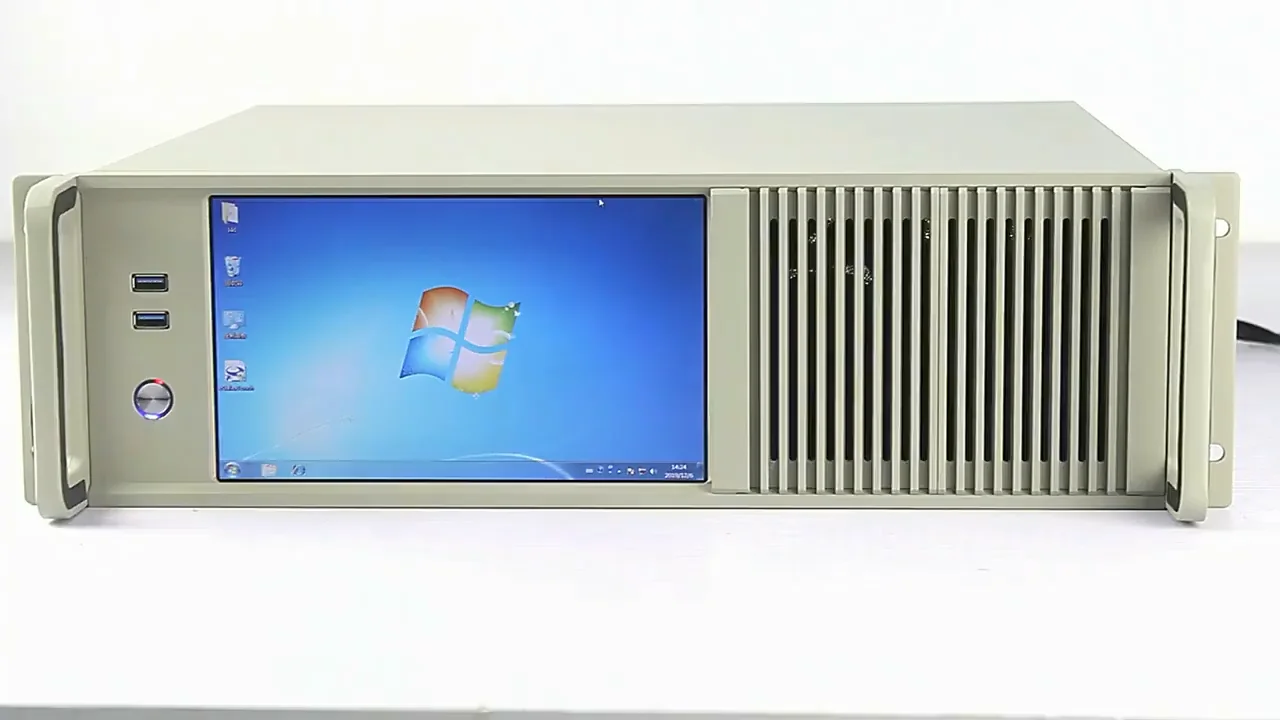 High Quality Atx Rackmount Server Chassis Lcd Display 3u Server Case ...