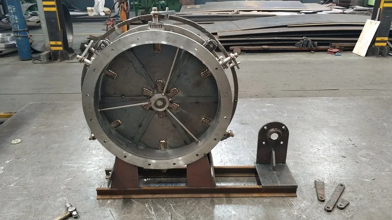 Industrial Radial Vane Louver Damper Valve - THT PZ973H-6C